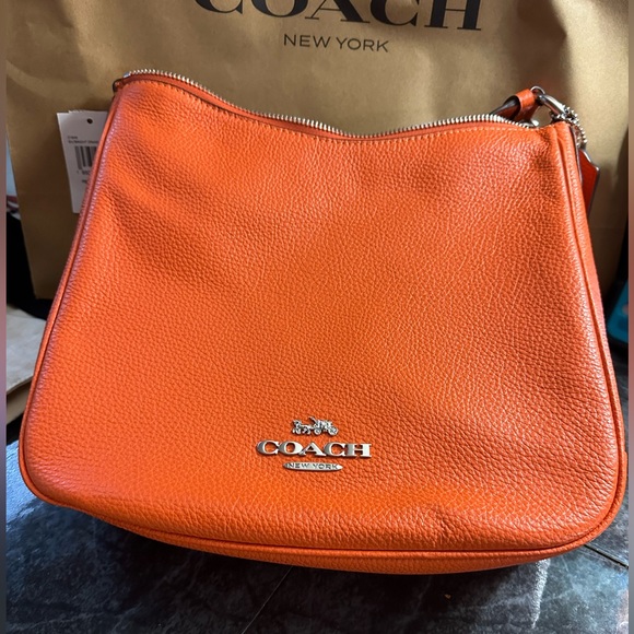 Coach | Bags | Coach Svbright Orange Ellie File | Poshmark